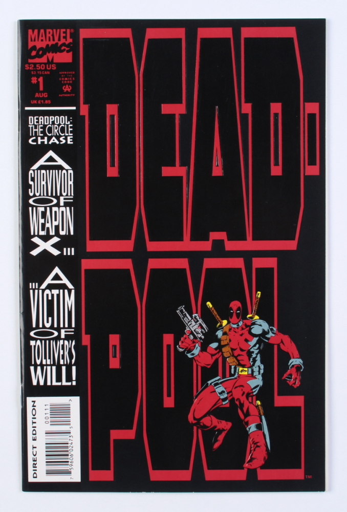 Complete Set of (4) 1993 "Deadpool: The Circle Chase" Issue #1-4 Marvel ...
