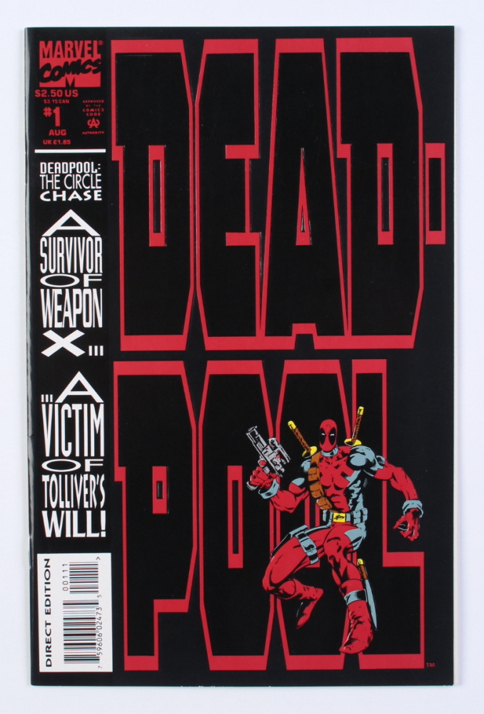 Complete Set of (4) 1993 "Deadpool: The Circle Chase" Issue #1-4 Marvel ...