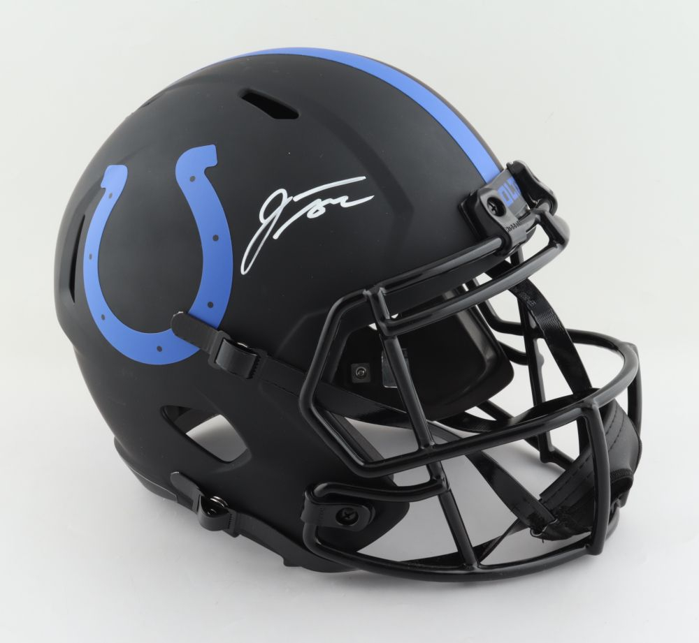 Jonathan Taylor Signed Colts Full-Size Eclipse Alternate Speed Helmet ...