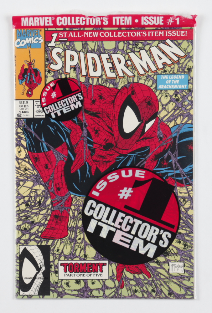 1990 "Spider-Man: Torment" Issue #1 Marvel Comic Book | Pristine Auction