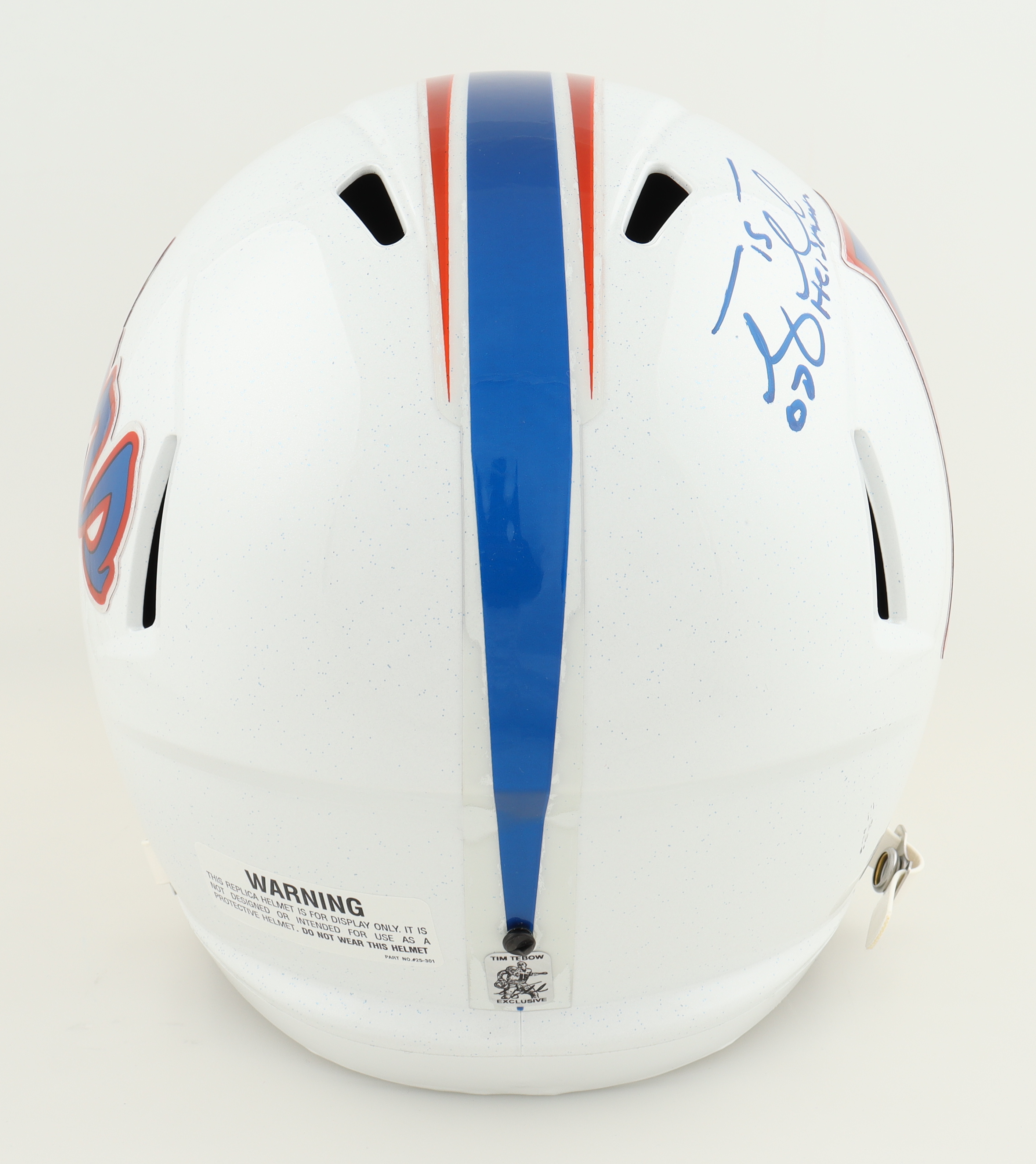 Tim Tebow Signed Florida Gators Full-Size Speed Helmet Inscribed "07 ...