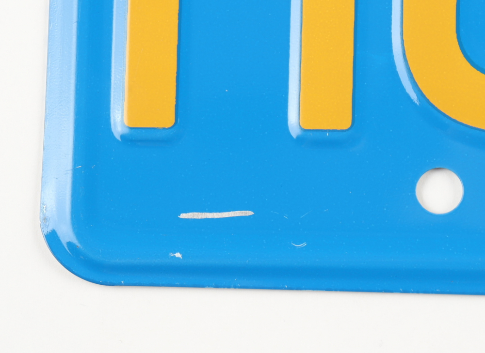 Cheech Marin & Tommy Chong Signed "Up in Smoke" 6x12 License Plate (JSA ...