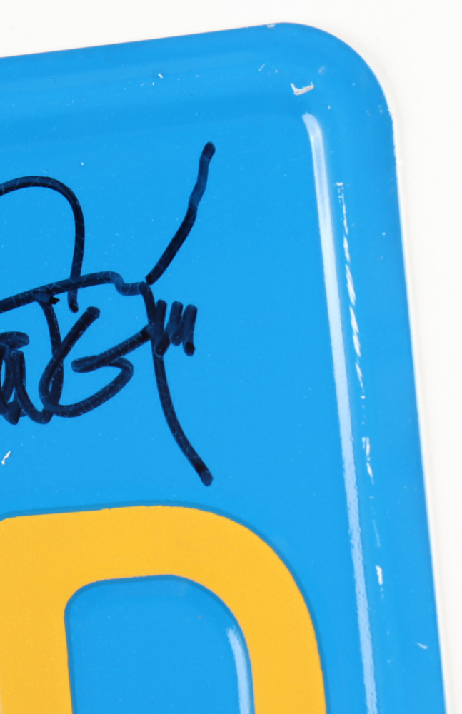 Cheech Marin & Tommy Chong Signed "Up in Smoke" 6x12 License Plate (JSA ...