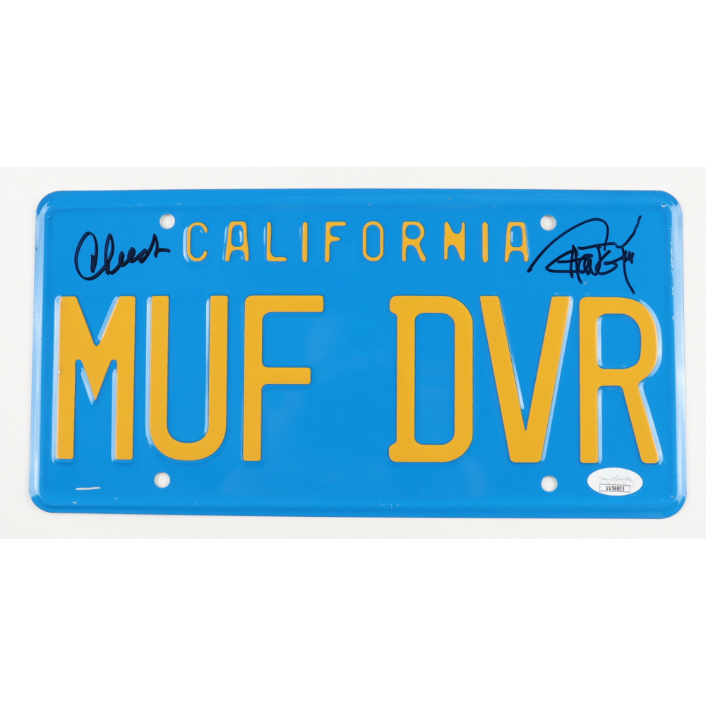 Cheech Marin & Tommy Chong Signed "Up in Smoke" 6x12 License Plate (JSA ...