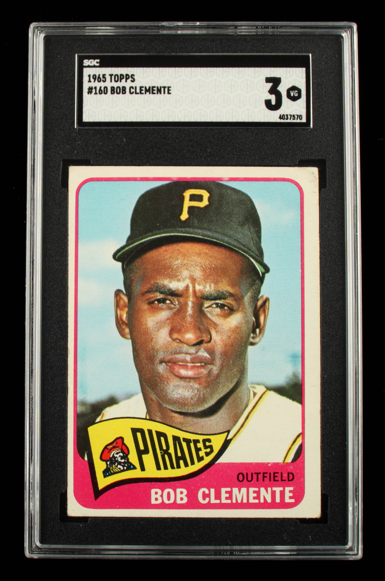Roberto Clemente 1965 Topps #160 (SGC 3) | Pristine Auction