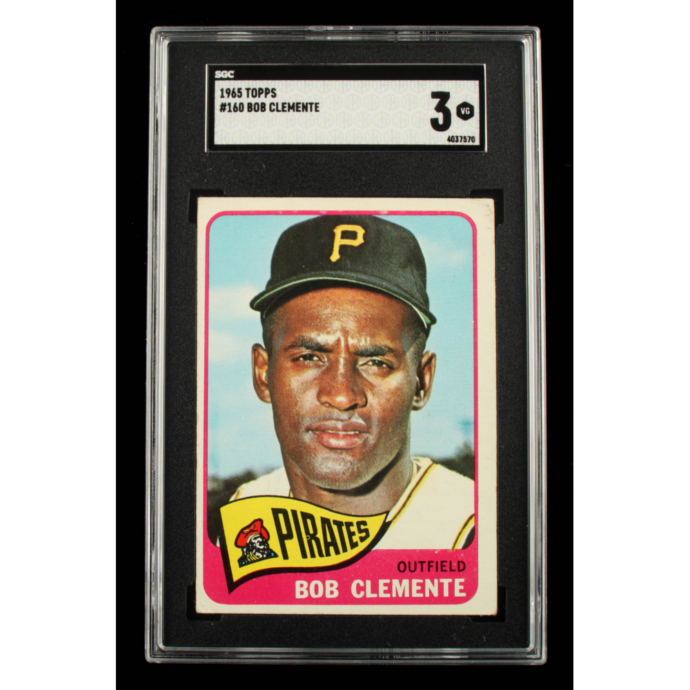 Roberto Clemente 1965 Topps #160 (SGC 3) | Pristine Auction