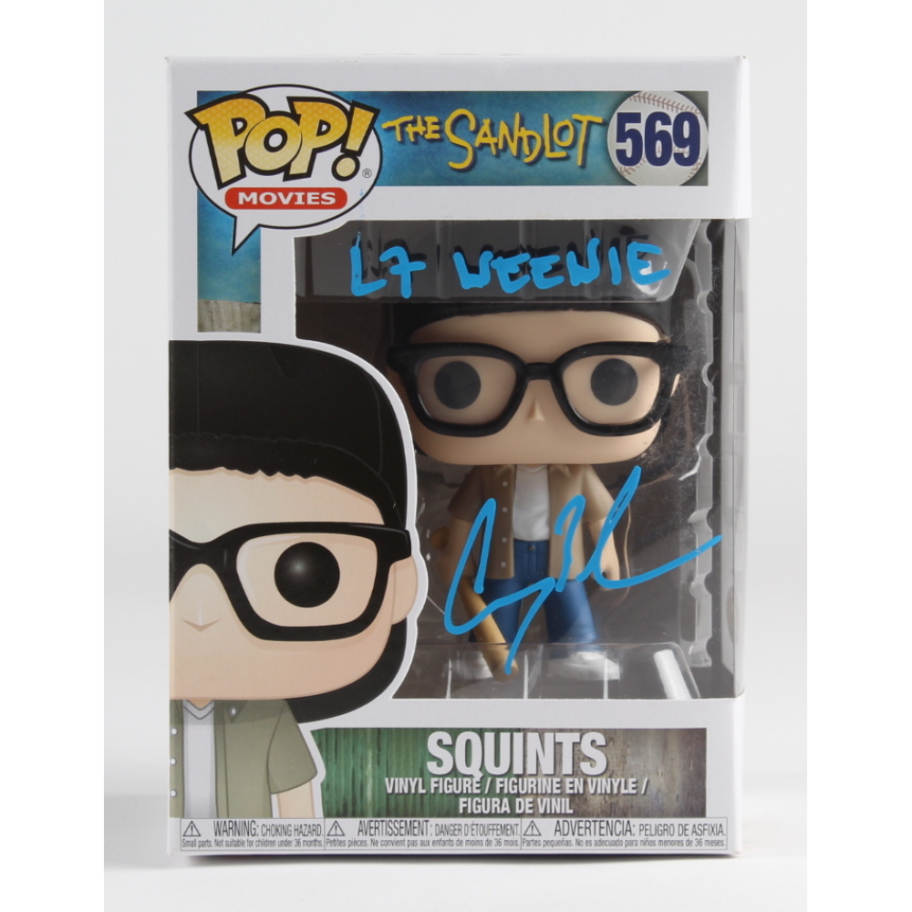 Chauncey Leopardi Signed "The Sandlot" #569 Squints Funko Pop! Vinyl ...