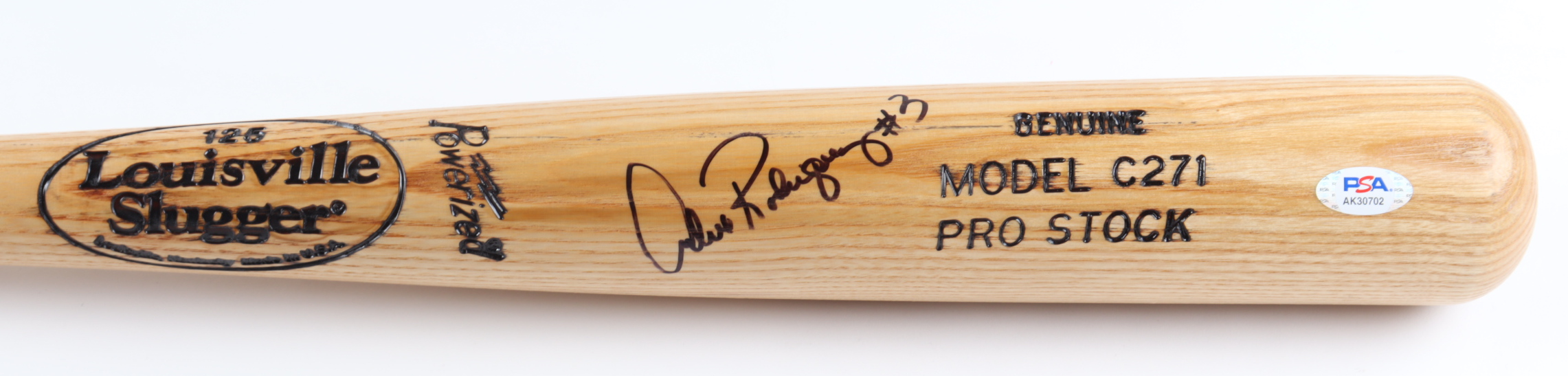 Alex Rodriguez Signed Louisville Slugger Baseball Bat (PSA) | Pristine ...