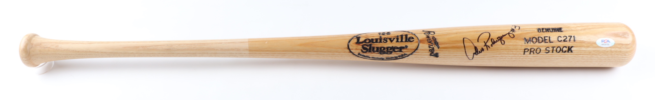 Alex Rodriguez Signed Louisville Slugger Baseball Bat (PSA) | Pristine ...