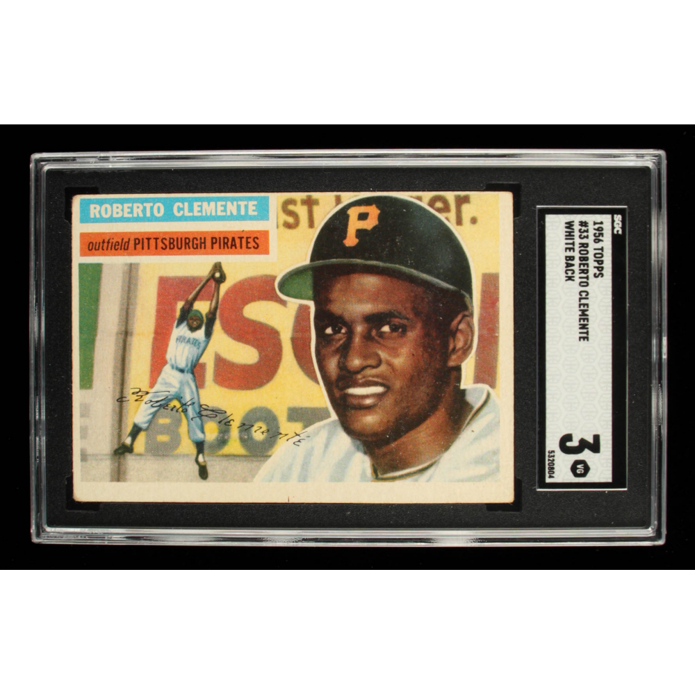 Roberto Clemente 1956 Topps #33 (SGC 3) | Pristine Auction