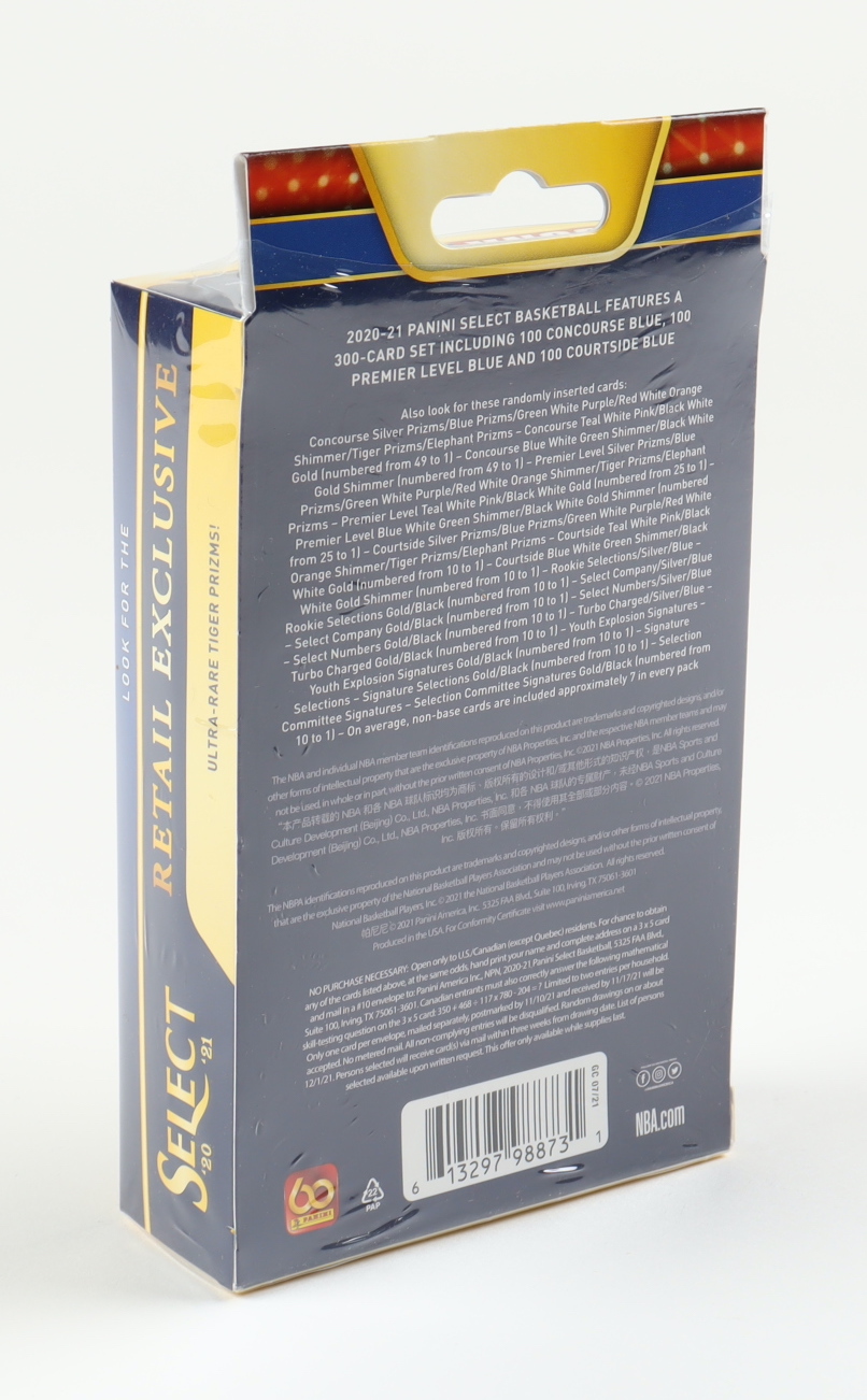 2021 Panini Select Basketball Hanger Box with (20) Cards | Pristine Auction