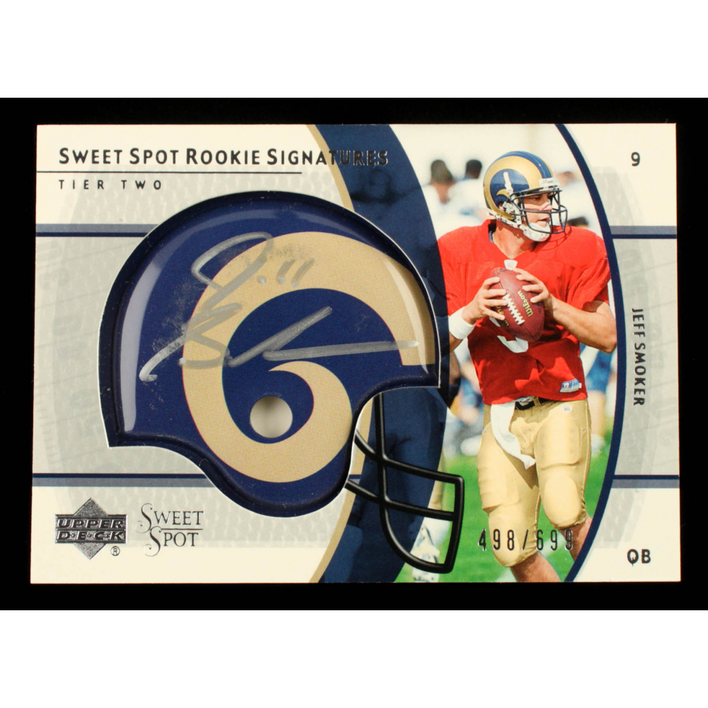 Jeff Smoker 2004 Sweet Spot Gold Rookie Autographs #250 #498/699 ...