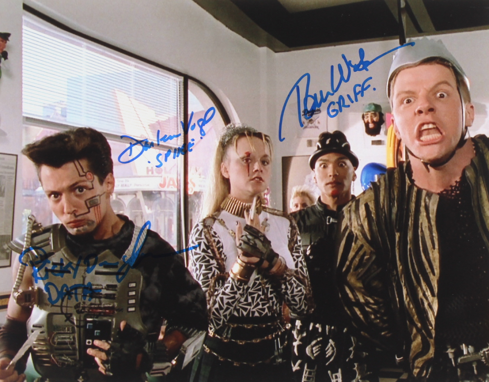 Ricky Dean Logan, Darlene Vogel & Thomas F. Wilson Signed "Back to the ...