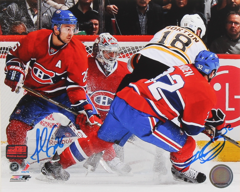 Josh Gorges Signed Canadiens 8x10 Photo (Your Sports Memorabilia Store ...