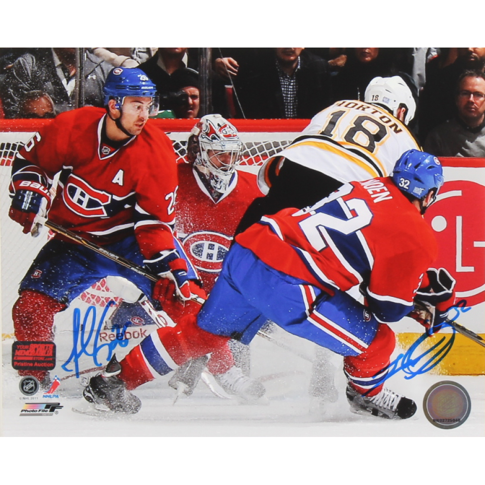 Josh Gorges Signed Canadiens 8x10 Photo (Your Sports Memorabilia Store ...