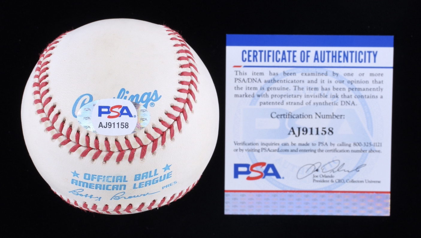 Hal Naragon Signed OAL Baseball (PSA) | Pristine Auction