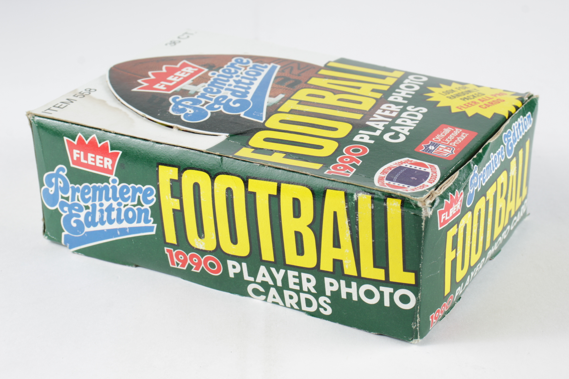 1990 Fleer Premiere Edition Football Wax Box with (36) Packs | Pristine ...