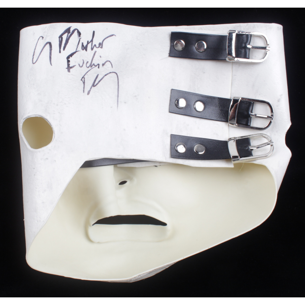 Corey Taylor Signed Slipknot Mask Inscribed "Mother F*****" (JSA ...