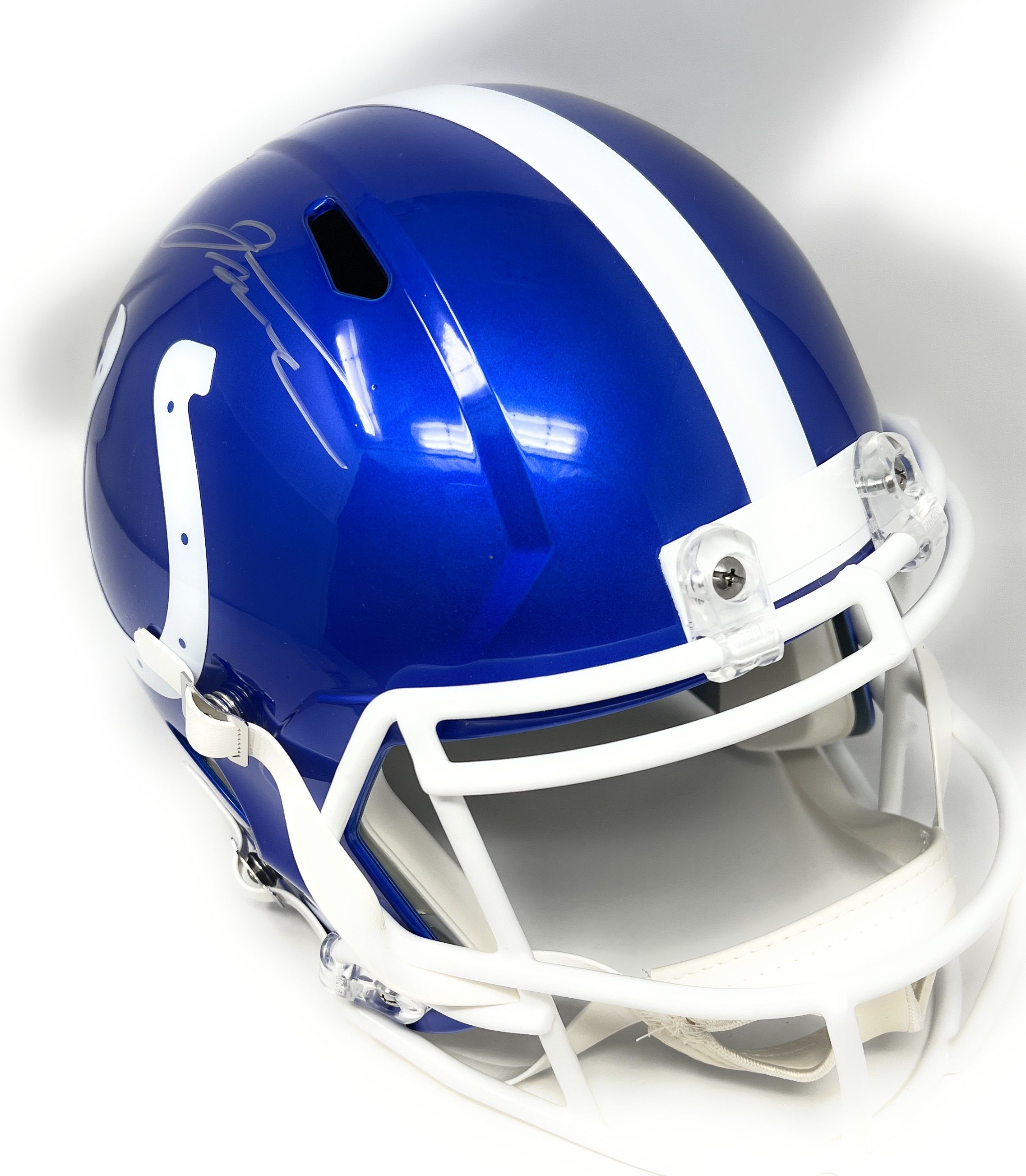 Jonathan Taylor Signed Colts Full-Size Flash Alternate Speed Helmet ...