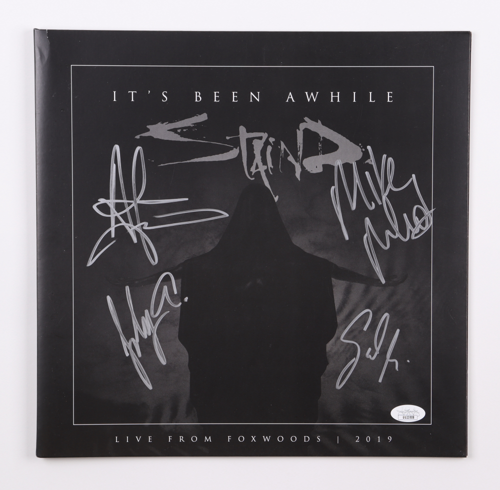 Staind Signed "It's Been Awhile" Vinyl Record Album Cover (JSA) | Pristine Auction