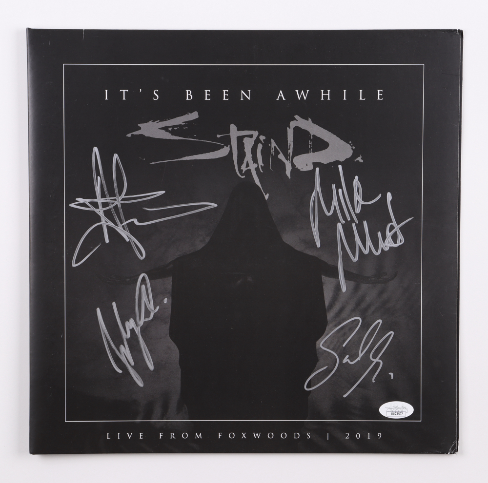 Staind Signed "It's Been Awhile" Vinyl Record Album Cover (JSA) | Pristine Auction