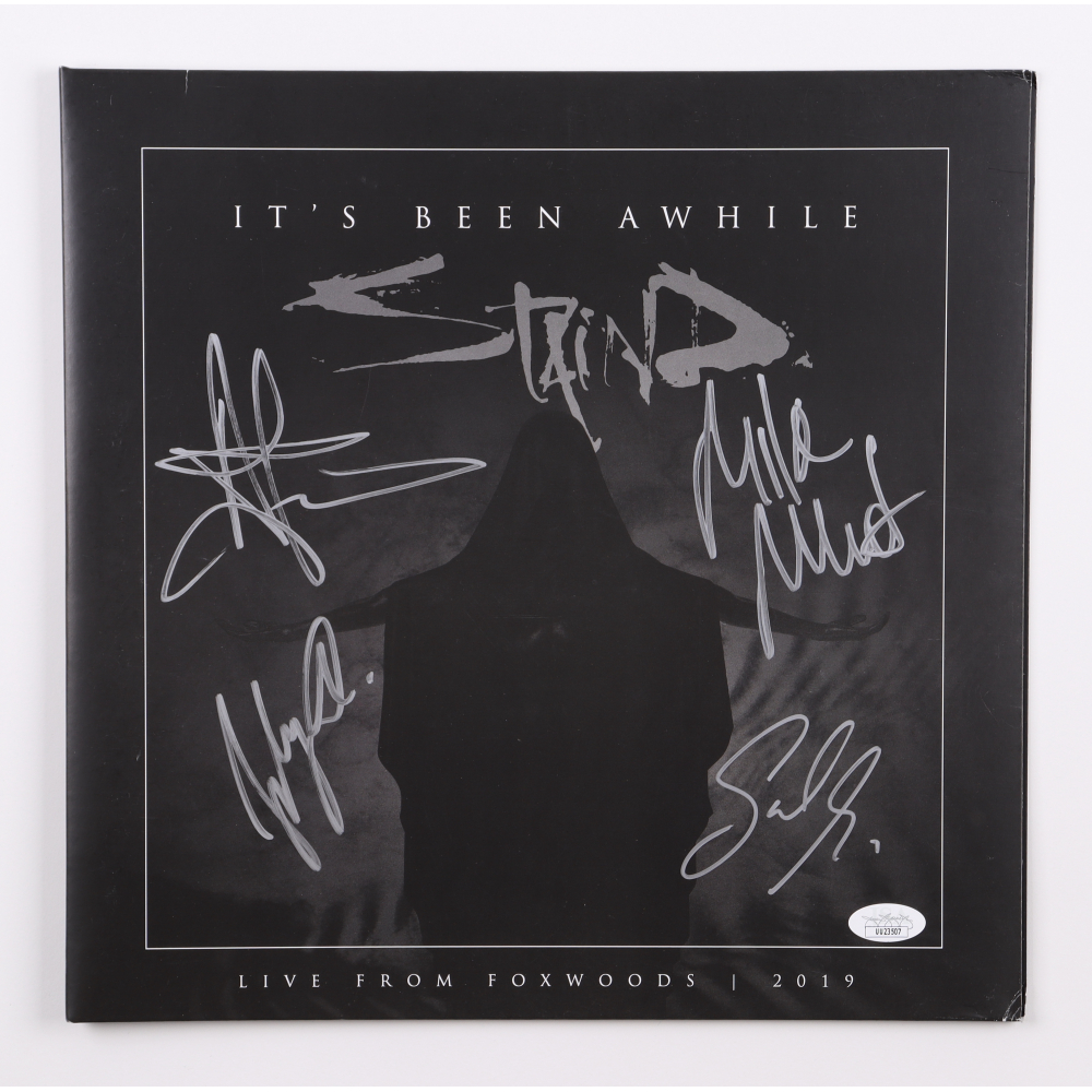 Staind Signed "It's Been Awhile" Vinyl Record Album Cover (JSA ...