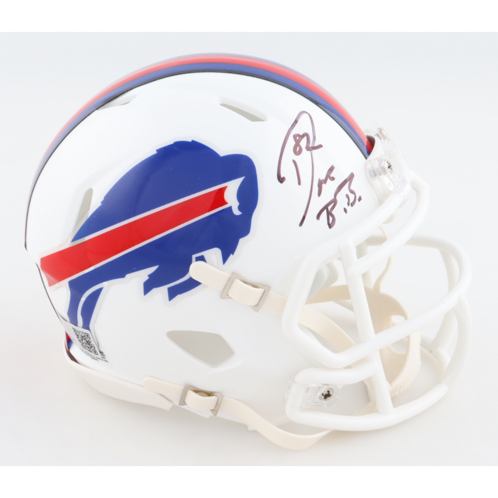 Don Beebe Signed Bills Speed Mini Helmet (TSE) | Pristine Auction