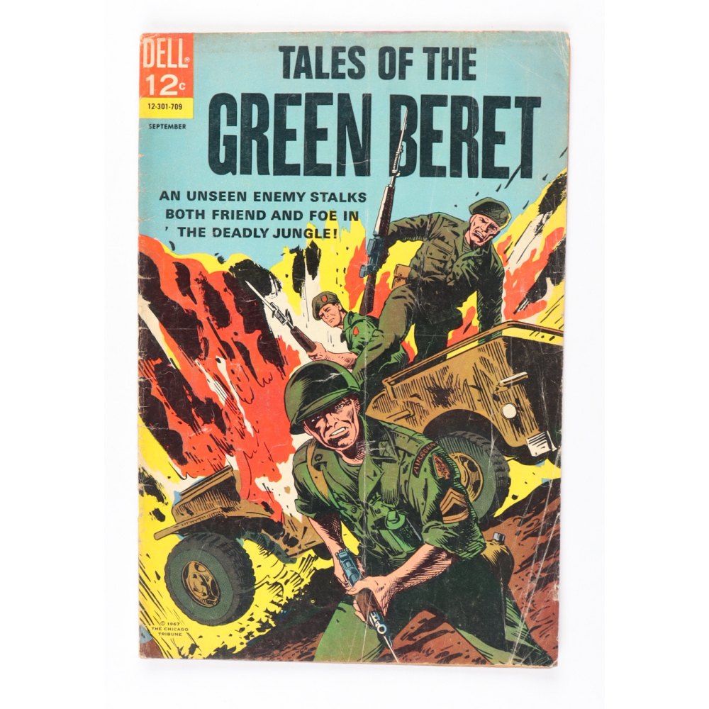 1967 "Tales of the Green Beret" Issue #4 Dell Comic Book | Pristine Auction