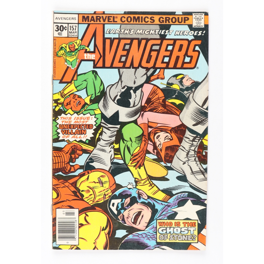 1977 "The Avengers" Issue #157 Marvel Comic Book | Pristine Auction