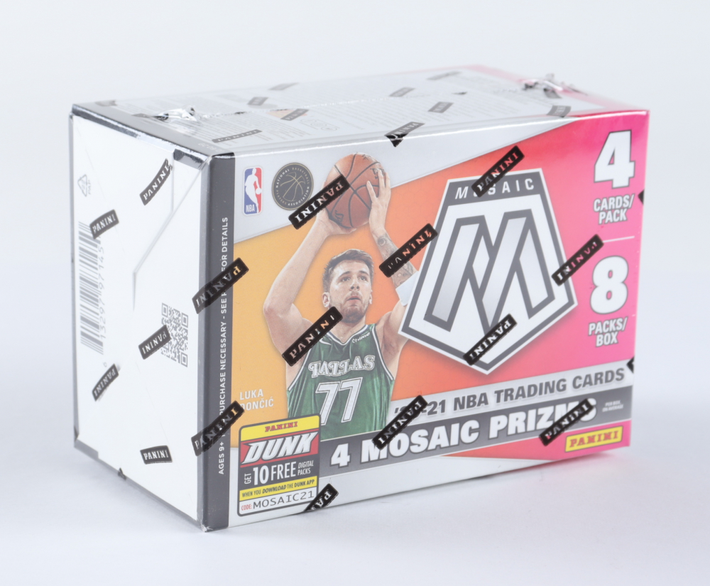 2020-21 Panini Mosaic Basketball Blaster Box with (8) Packs | Pristine ...