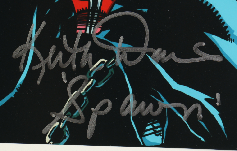 Keith David Signed "Spawn" 11x14 Photo Inscribed "Spawn" (PSA ...