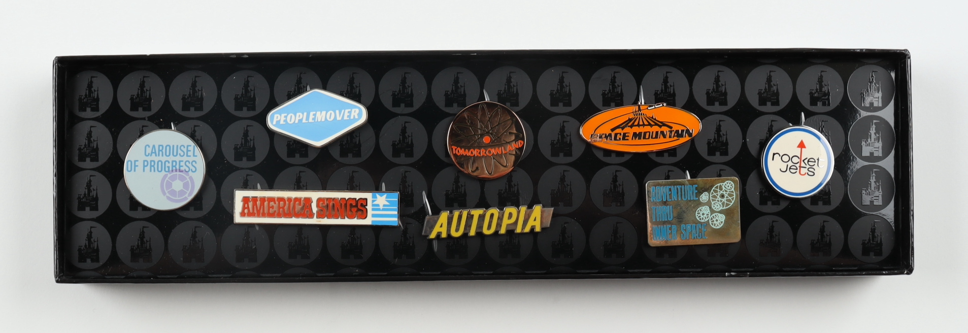 Disneyland "Tomorrowland" LE Set of (8) Pins | Pristine Auction