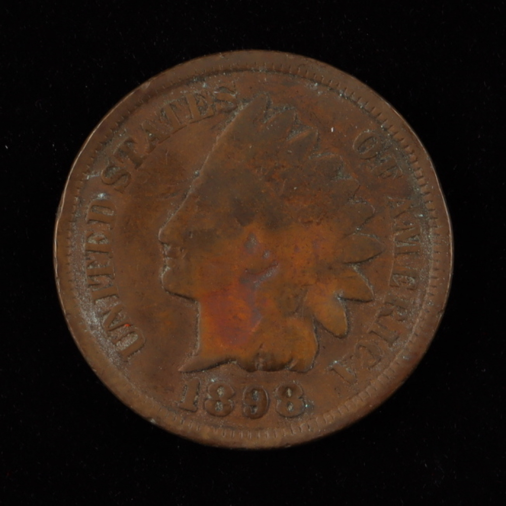 1898 Indian Head One Cent | Pristine Auction