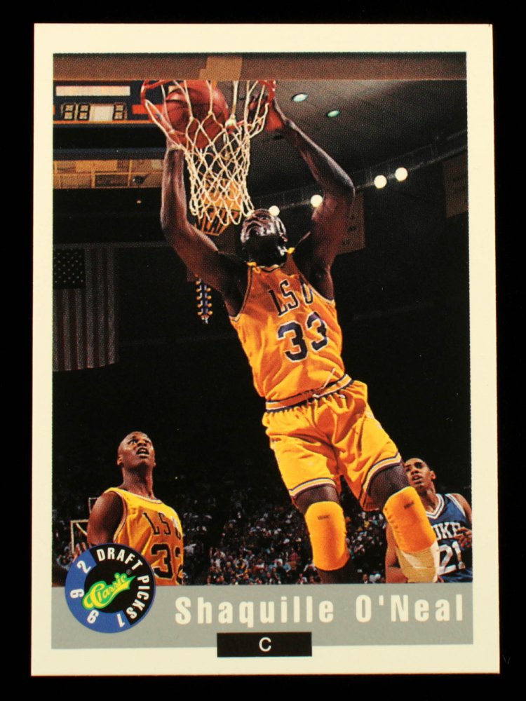 Shaquille O'Neal 1992 Classic #1 | Pristine Auction