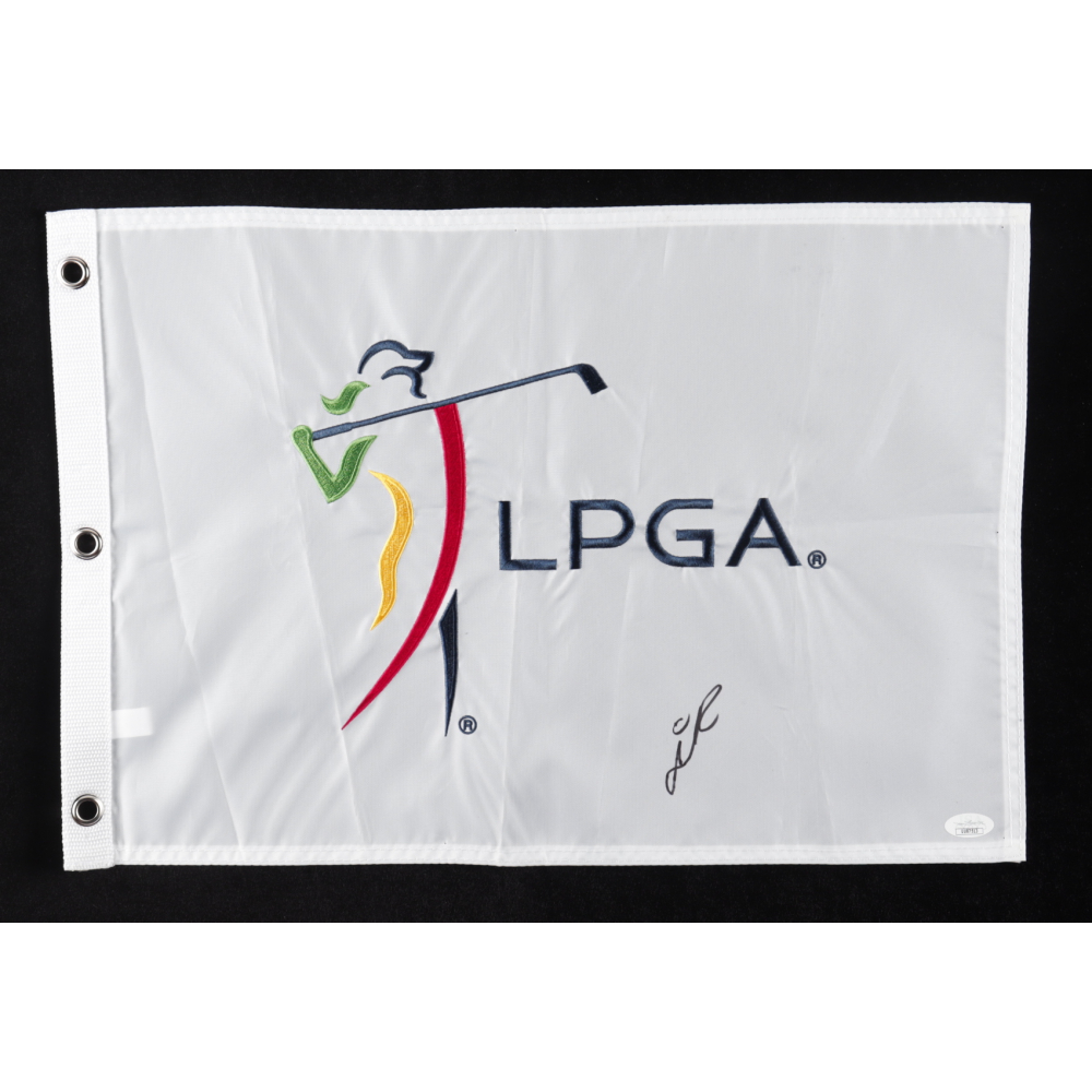Lydia Ko Signed LPGA 14x19 Pin Flag (JSA) | Pristine Auction