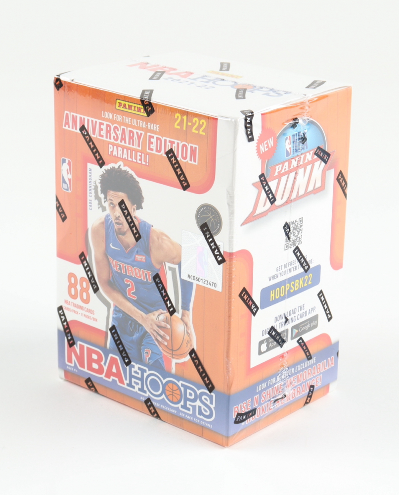 2021/22 Panini NBA Hoops Basketball Blaster Box with (11) Packs ...