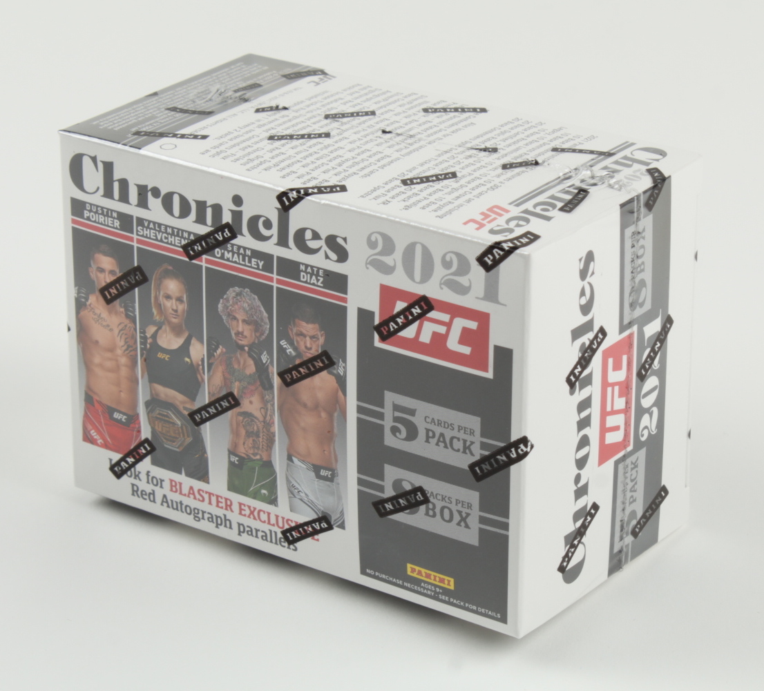 2021 Panini Chronicles UFC Blaster Box with (8) Packs | Pristine Auction