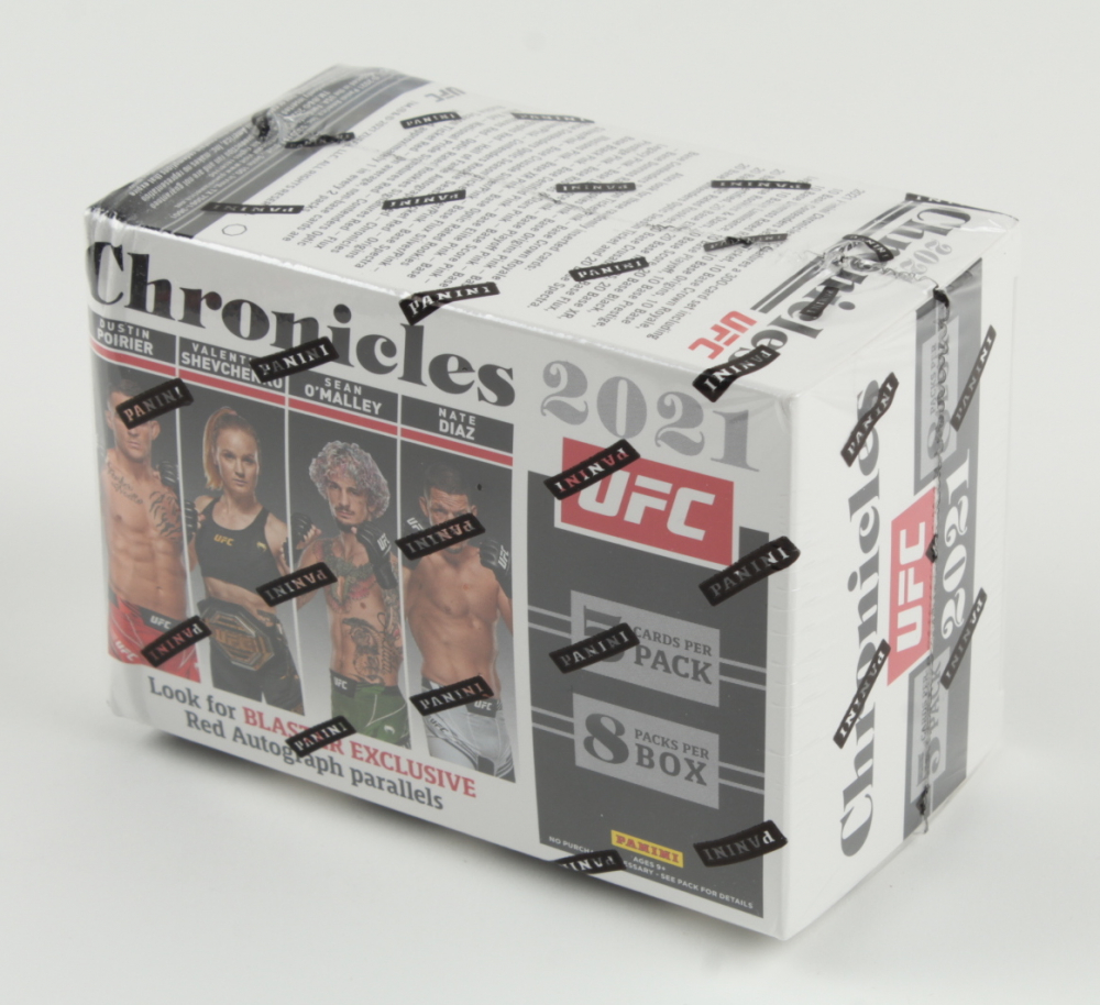2021 Panini Chronicles UFC Blaster Box with (8) Packs | Pristine Auction