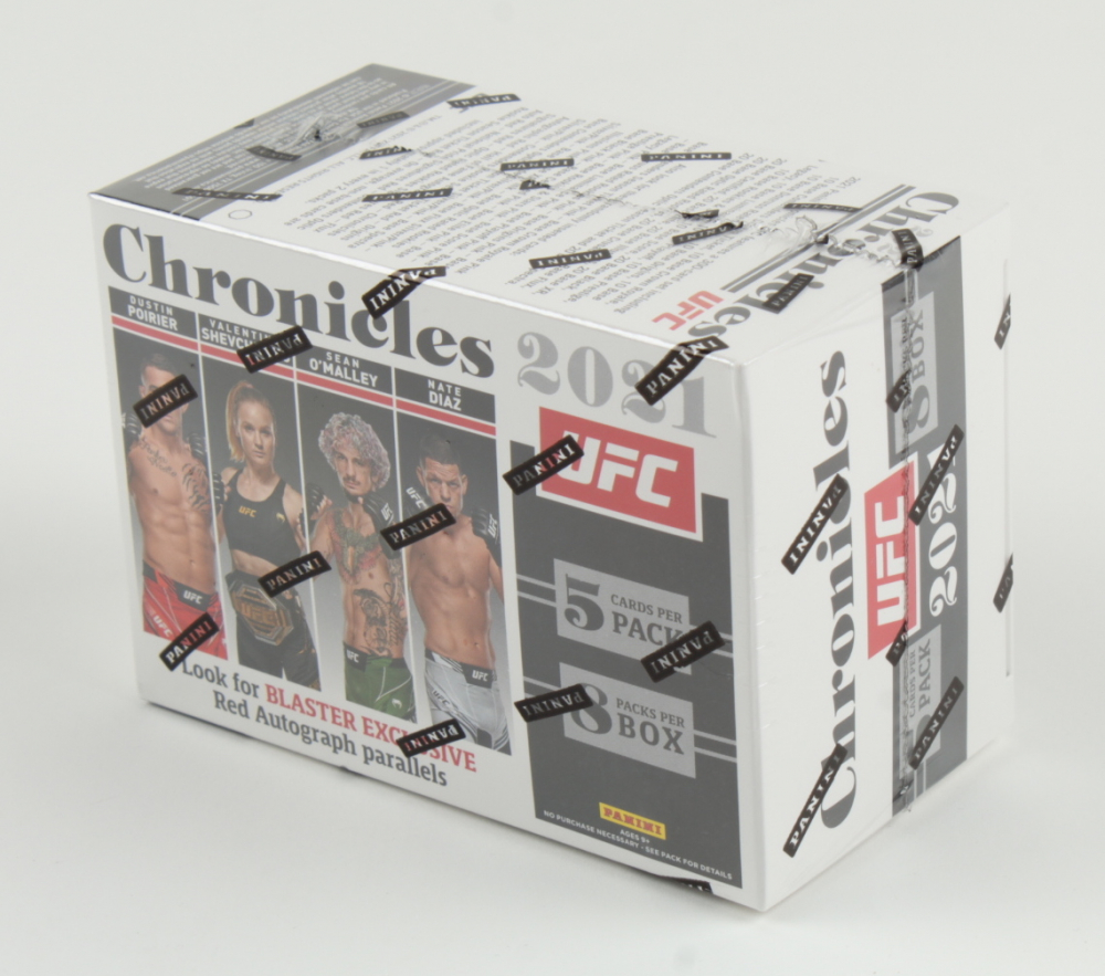 2021 Panini Chronicles UFC Blaster Box with (8) Packs | Pristine Auction