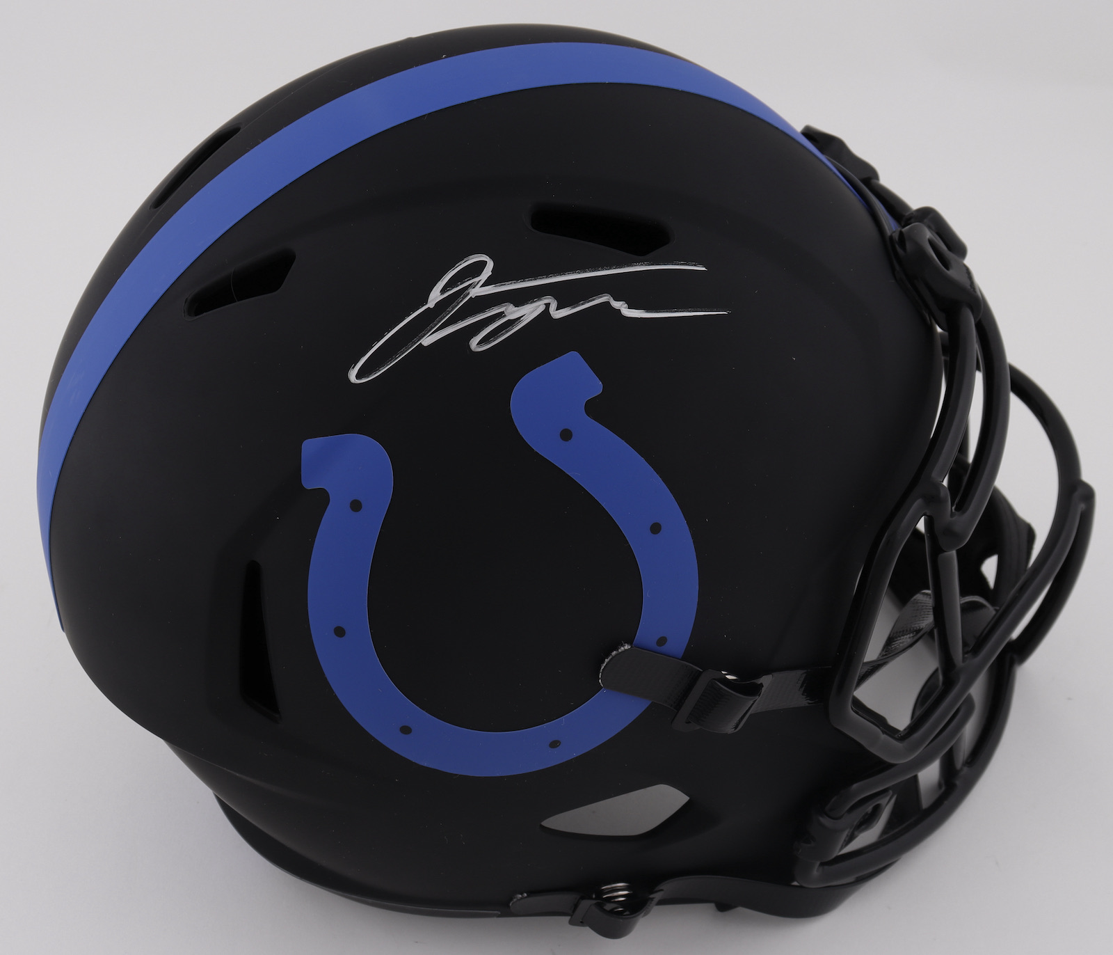 Jonathan Taylor Signed Colts Full-Size Eclipse Alternate Speed Helmet ...