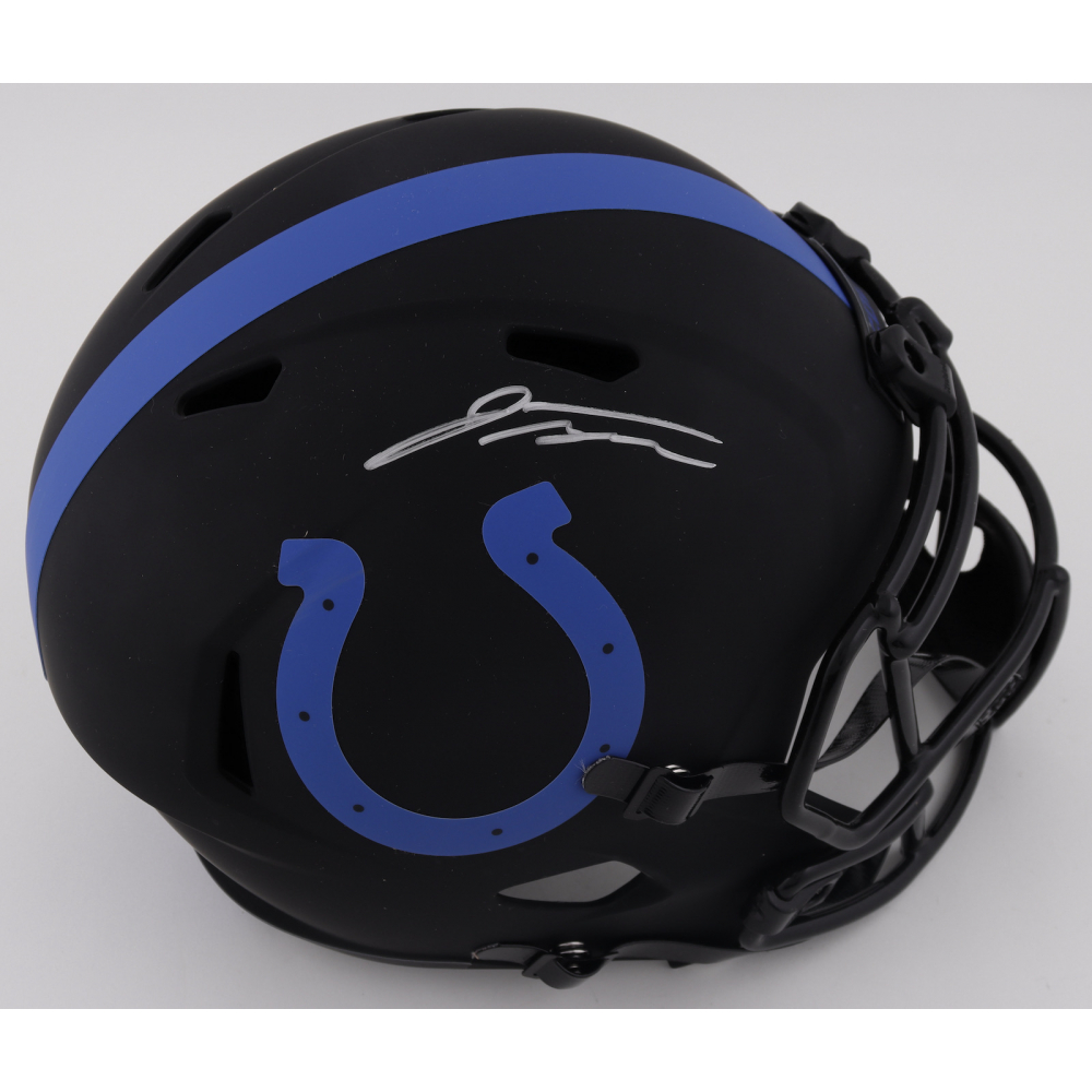 Jonathan Taylor Signed Colts Full-Size Eclipse Alternate Speed Helmet ...