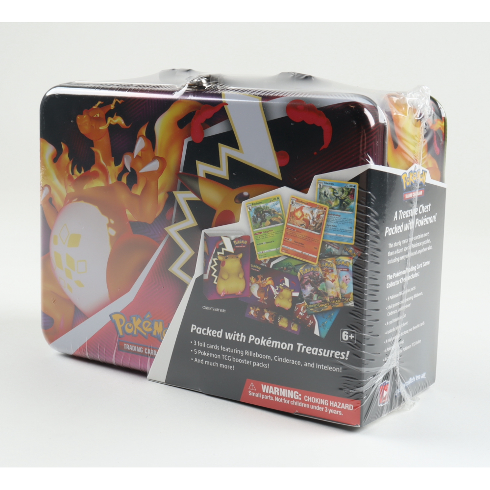 Pokemon TCG: Fall 2020 Collector's Chest Charizard & Pikachu Tin Set ...