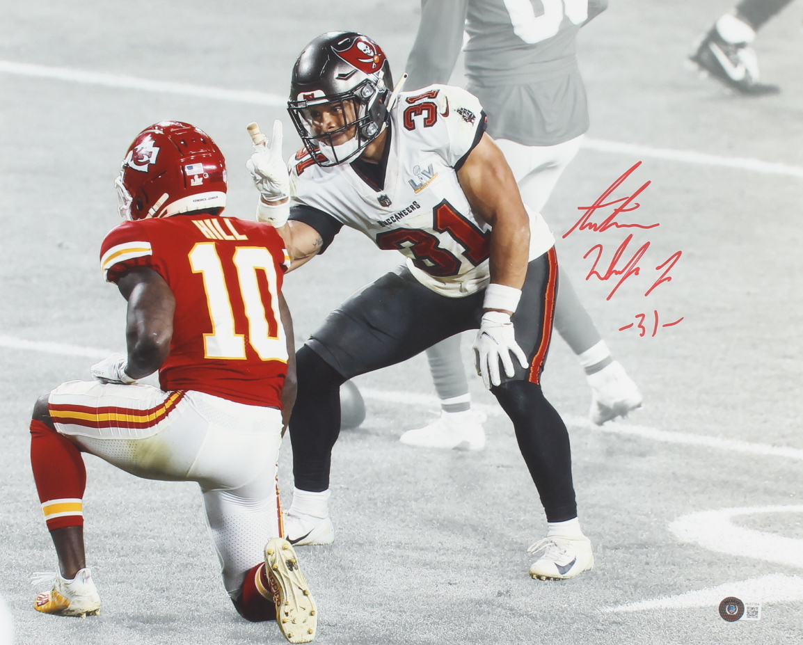 Antoine Winfield Jr. Signed Buccaneers 16x20 Photo (Beckett) | Pristine ...