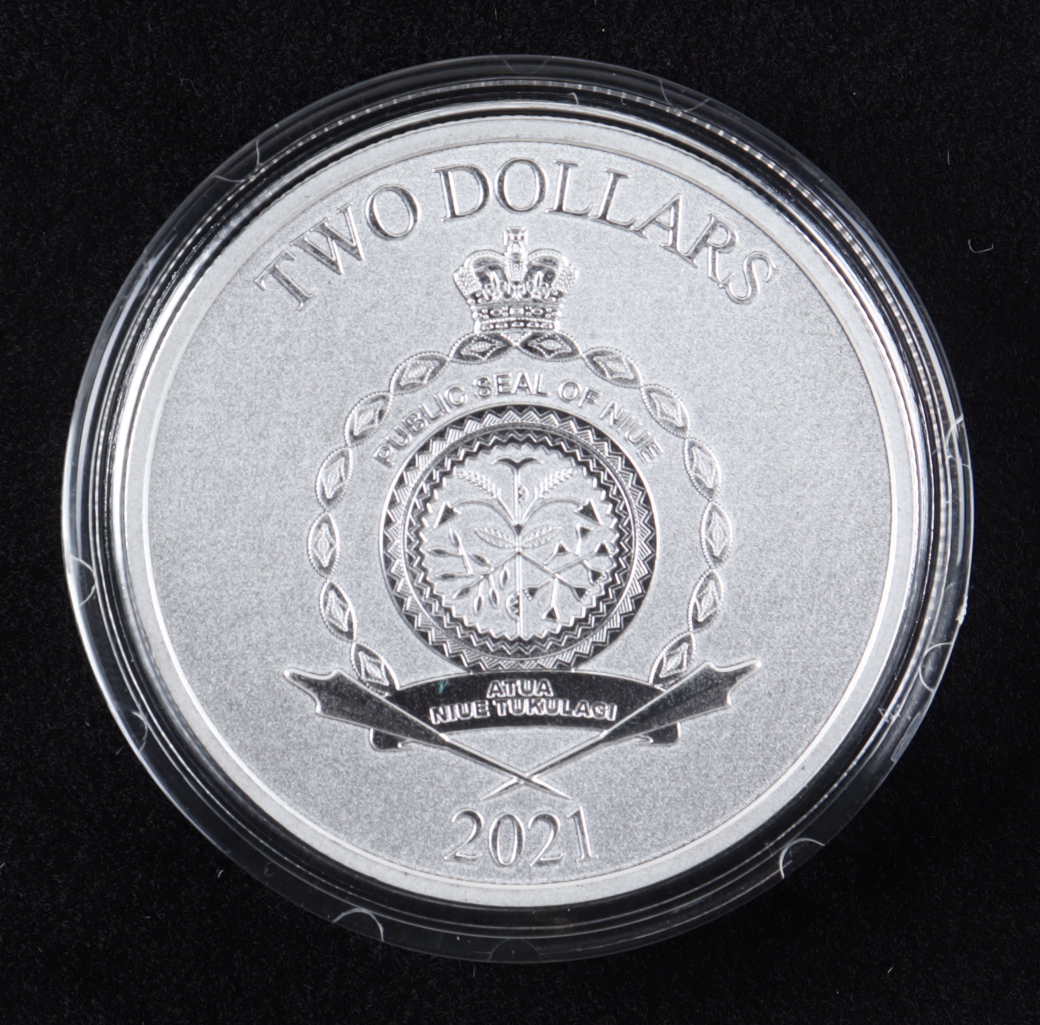 1oz .999 2020 Shrek 20th Anniversary $2 Two Dollars Silver Coin ...