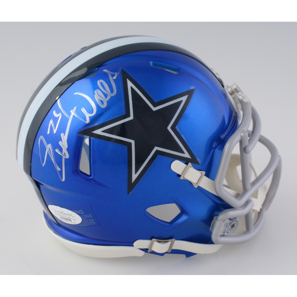 Everson Walls Signed Cowboys Flash Alternate Speed Mini Helmet (JSA ...