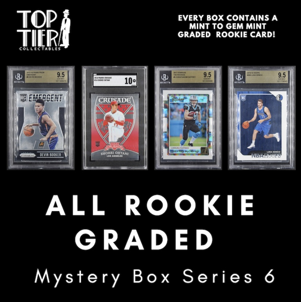 TTC ALL-ROOKIE GRADED Mystery Box Series #6 (Limited to 30) | Pristine ...