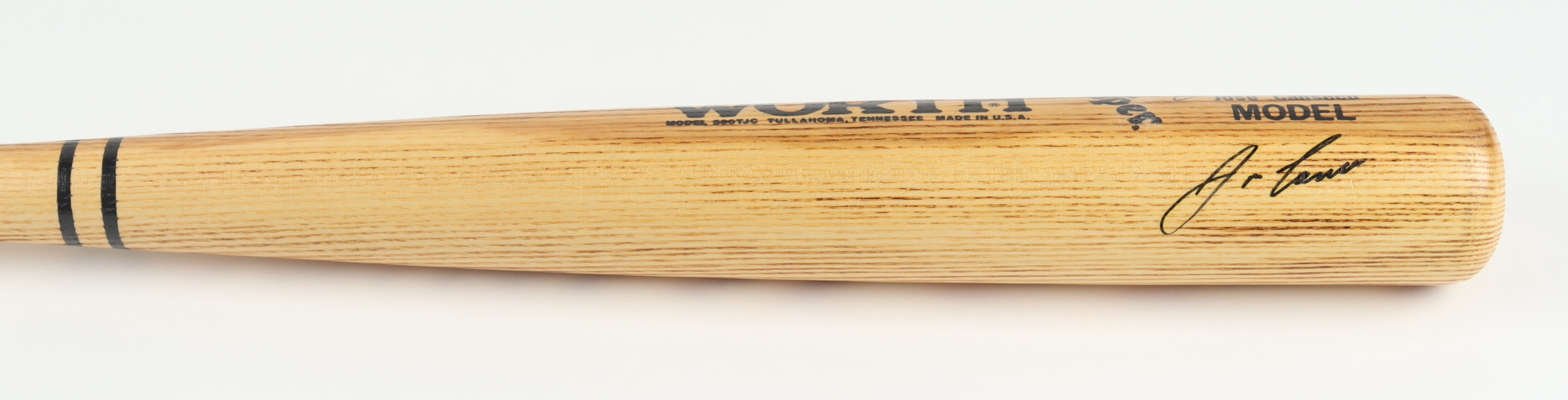 Jose Canseco Signed Worth Tennessee Thumper Player Model Baseball Bat ...