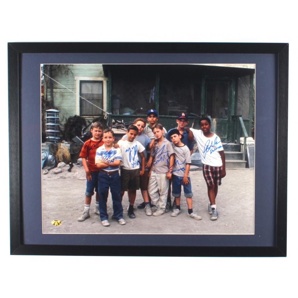 "The Sandlot" 20x26 Custom Framed Photo Display Cast-Signed by (6) With ...