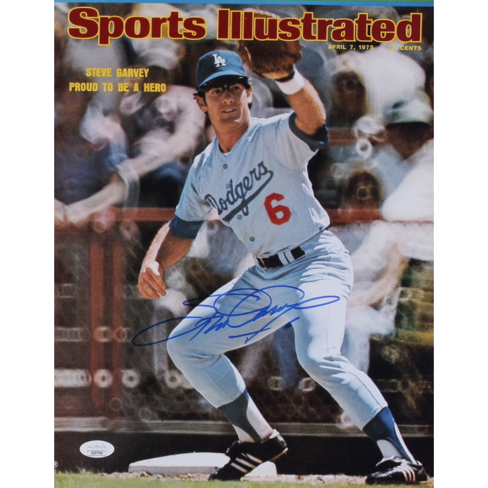 Steve Garvey Signed "Sports Illustrated" 11x14 Photo (JSA) | Pristine ...