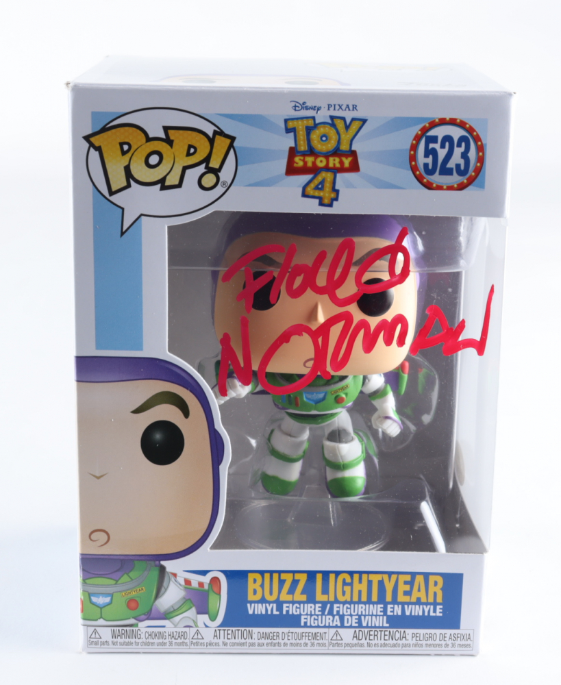 Floyd Norman Signed "Toy Story 4" #523 Buzz Lightyear Funko Pop! Vinyl ...